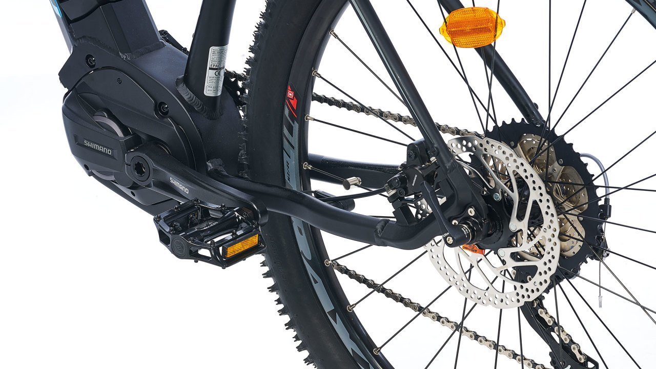 CARRARO KIFUKA 27.5 ELEKTRİKLİ DAĞ BİSİKLETİ 480H 11-V HD MAT SİYAH ...