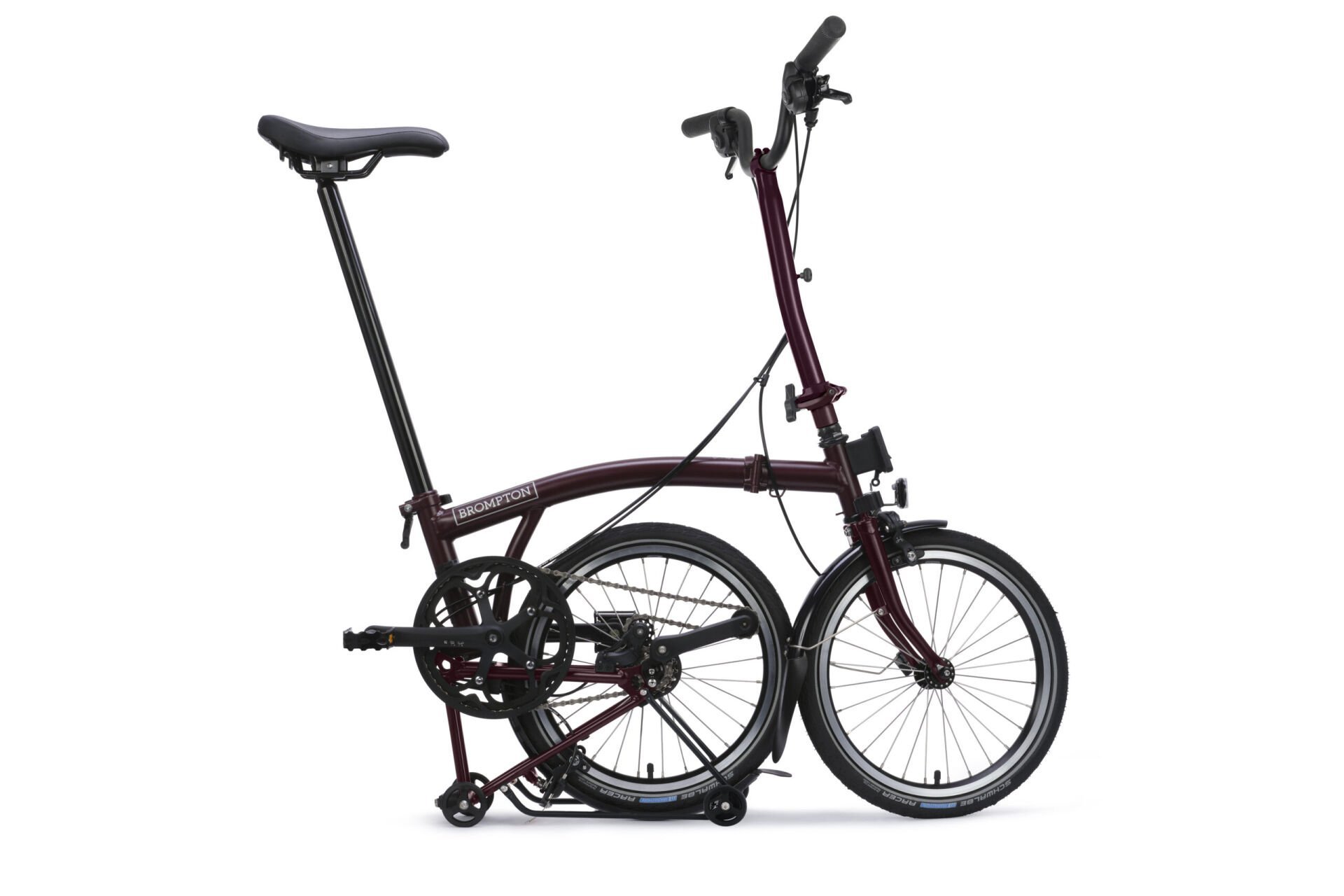 BROMPTON H12R C LINE KATLANIR BİSİKLET 12V RED PLUM